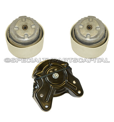 ENGINE MOTOR TRANSMISSION MOUNT MOUNTS for MERCEDES W211 4MATIC SET 3 ...