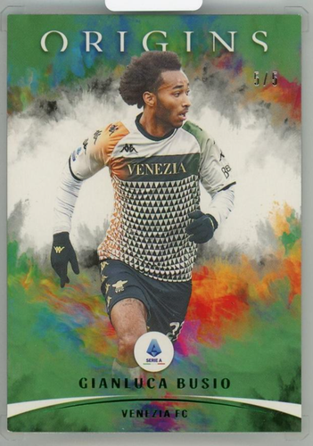 2021-22 Gianluca Busio 5/5 PANINI Chronicles #100 Origins Green | eBay