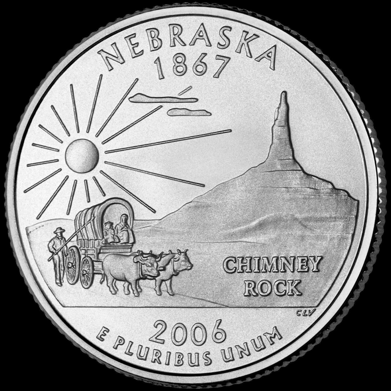 2006 D Nebraska State Quarter New U.S. Mint "Brilliant Uncirculated" | eBay