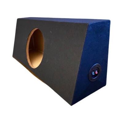 12” Single Sealed Wedge Standard Subwoofer Box Enclosure Car Audio Car ...