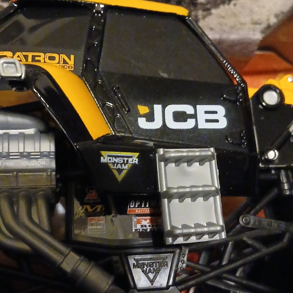 Monster Jam Digatron Toy Truck - Black and Yellow | eBay