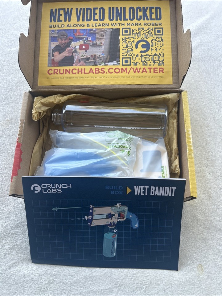 Mark Rober Crunch Labs Build Box - Wet Bandit | eBay