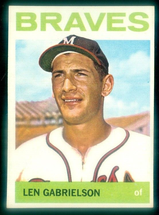 1964 TOPPS #198 LEN GABRIELSON EXMT | eBay