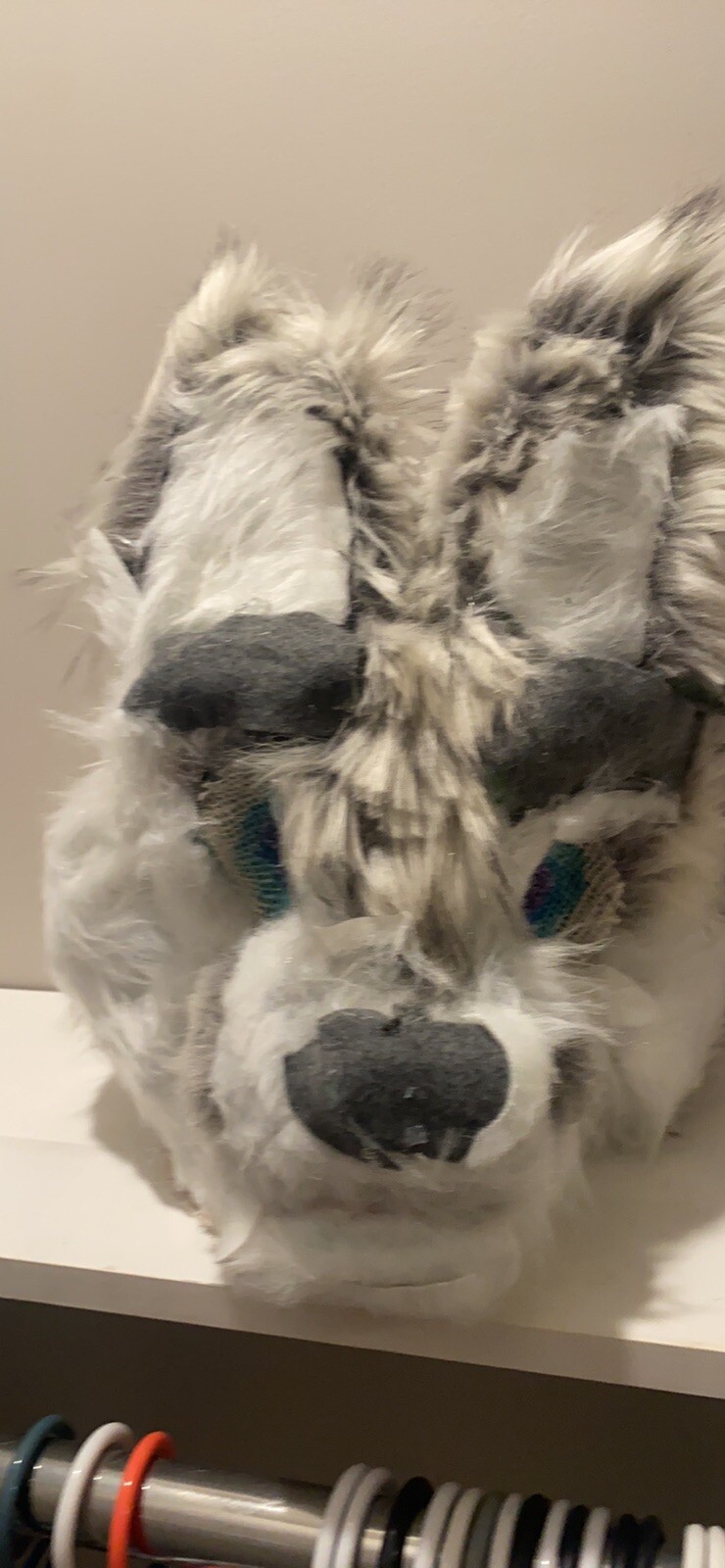 Lava fox fursuit - Gem