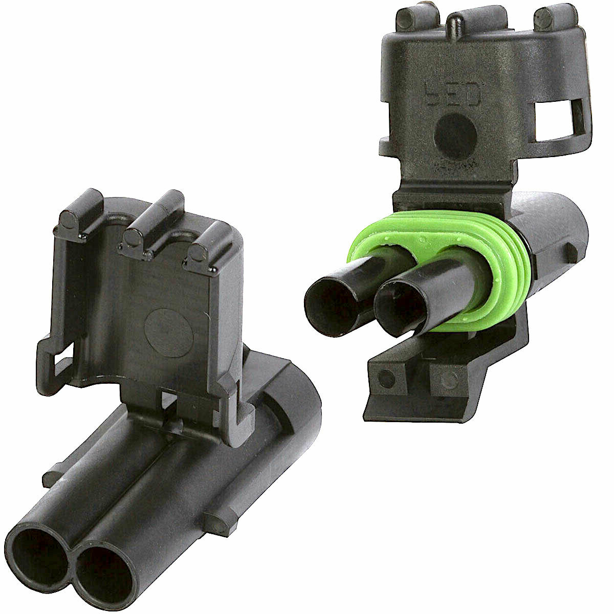 Weather Pack 2 Pin Male & Female Connector Pair - 10 Pack 12010973 ...