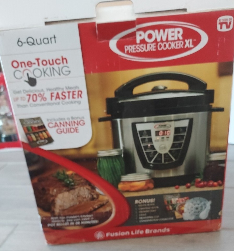 Power Pressure Cooker XL 6 Qt PPC790 Open Box | eBay
