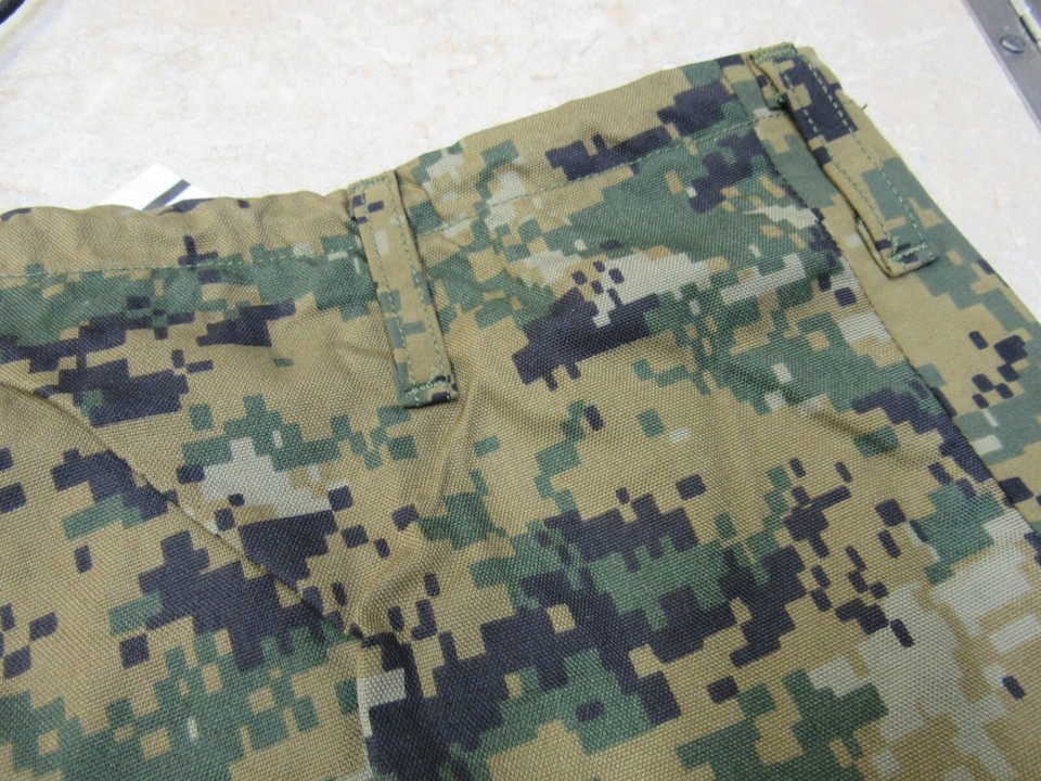 USMC Woodland Marpat Camo Goretex Pants Trousers APECS Large Reg New ...