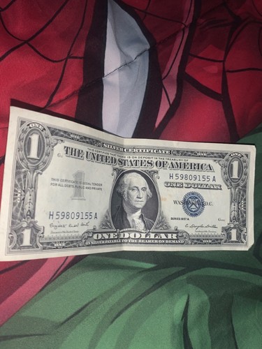 1 Dollar bill blue stamp 1957A | eBay