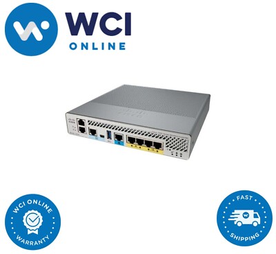 CISCO AIR-CT3504-K9 3504 IEEE 802.11ac Wireless LAN Controller w/ Power ...