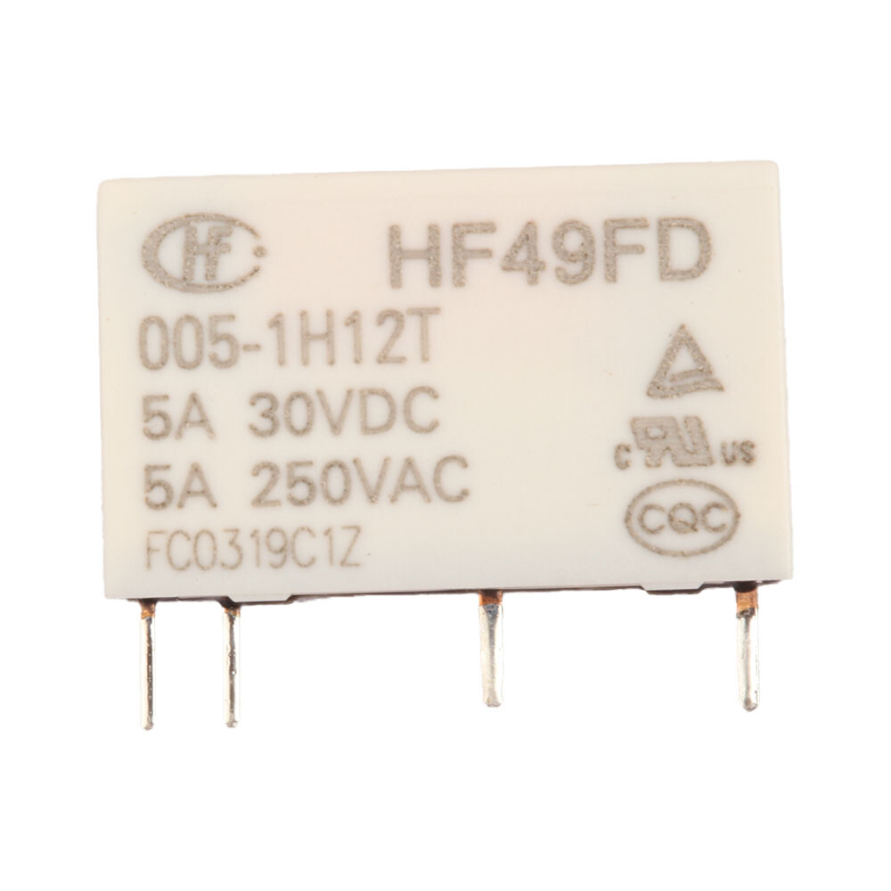 set of 2 250VAC 5A 30VDC 4pin Relay HF49FD-005-1H12T high quality | eBay