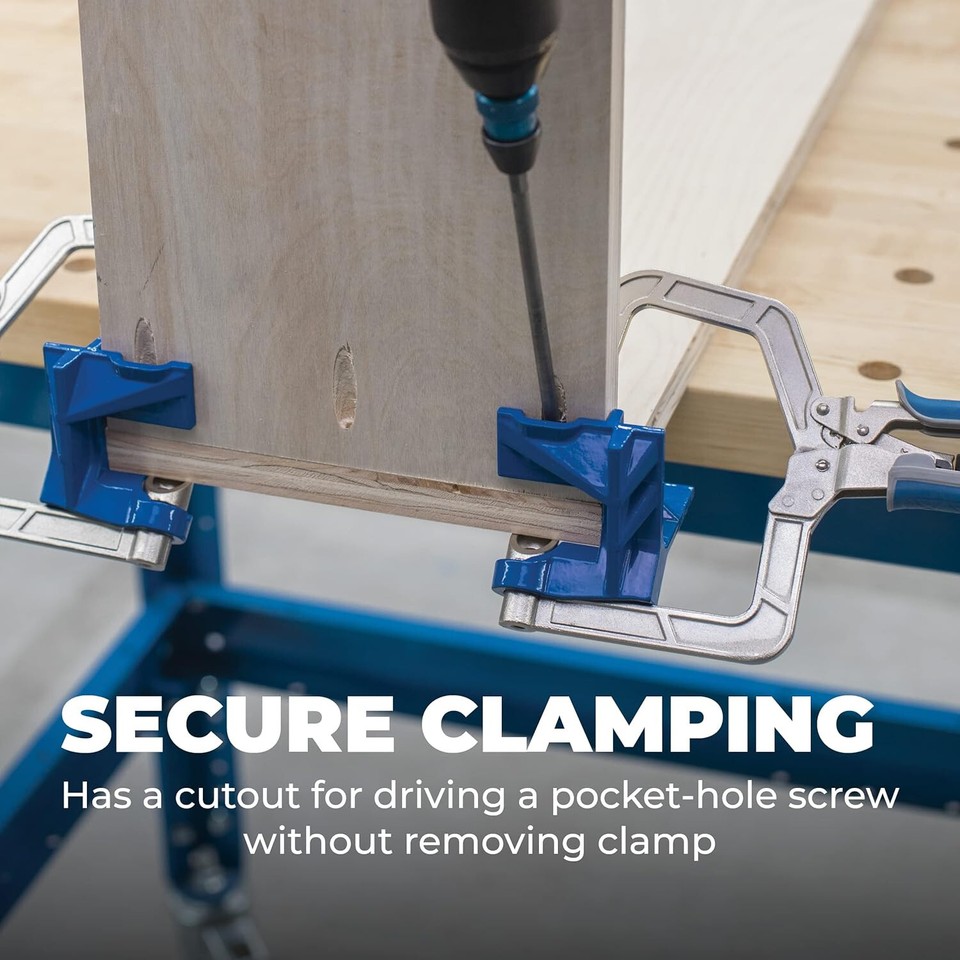 Kreg 90-Degree Corner Clamp KHCCC Right Angle Clamp | eBay