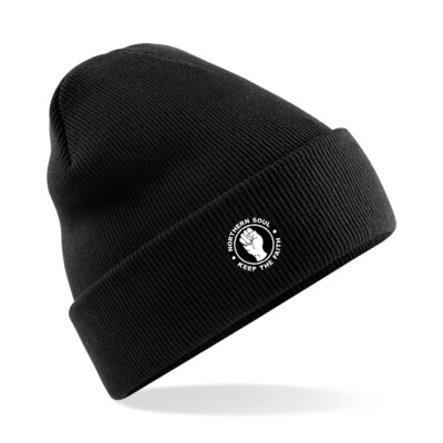Northern Soul Rubber Badge Premium Beanie Hat | eBay UK