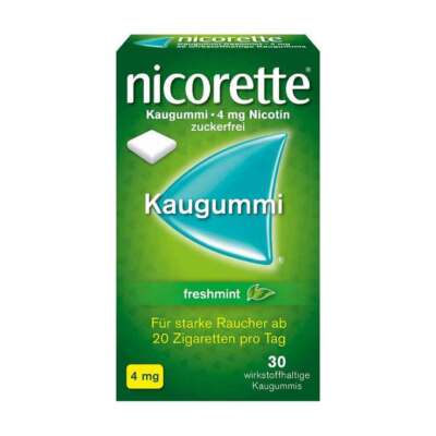 nicorette® Kaugummi freshmint, 4 mg Nikotin · 30 St · PZN 03643448 ...