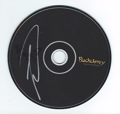 BUCKCHERRY LEAD SINGER JOSH TODD SIGNED BLACK BUTTERFLY CD | eBay