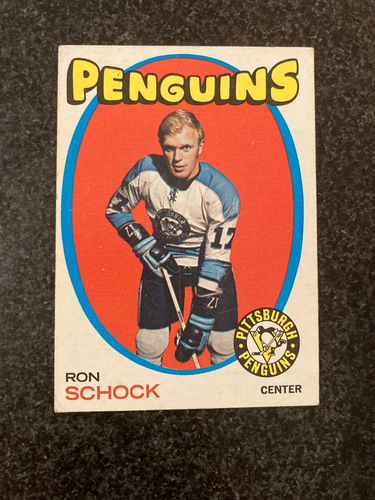 1971-72 Topps Hockey # 56 Ron Schock Penguins B2 | eBay