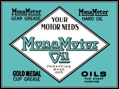 Your Motor Needs Mona Motor Oil NEW Sign: 18x24" USA STEEL XL Size | eBay