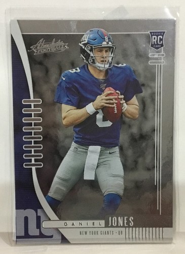 2019 PANINI ABSOLUTE DANIEL JONES ROOKIE #107 GIANTS MSK | eBay