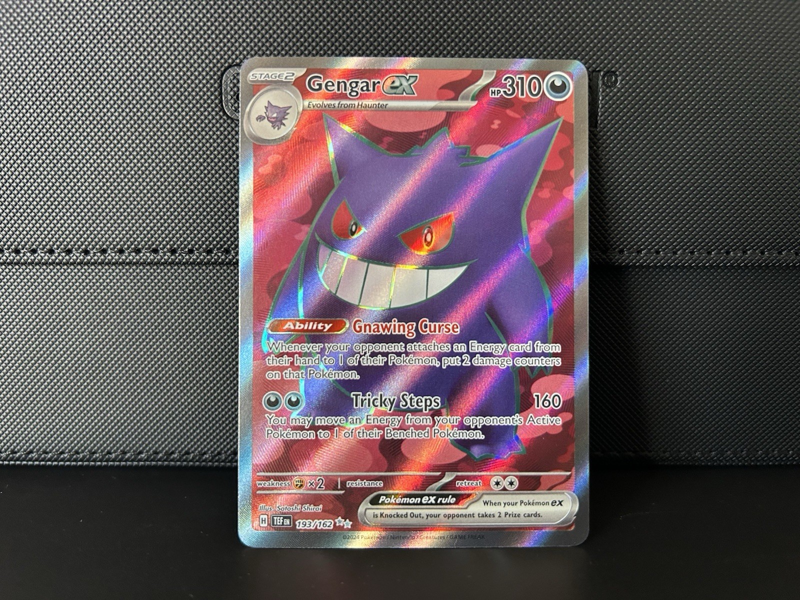 Gengar ex 193/162 - Ultra Rare Card | Temporal Forces (sv5-193)