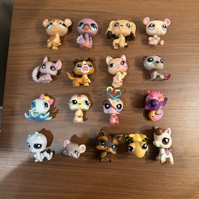 Lot Littlest Pet Shop LPS Figures – Rare Cats, Seahorse, Octopus, Deer ...