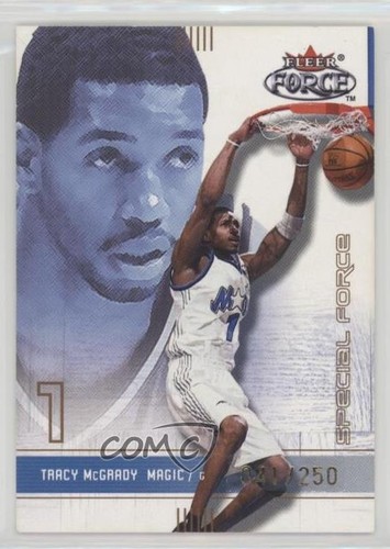 2001-02 Fleer Force Special Force /250 Tracy McGrady #56 HOF | eBay