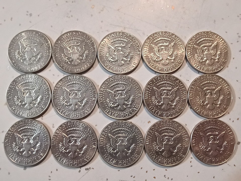 (1) 1965-1970 Kennedy Half Dollar 40% Silver, 4.6g Silver Content ...