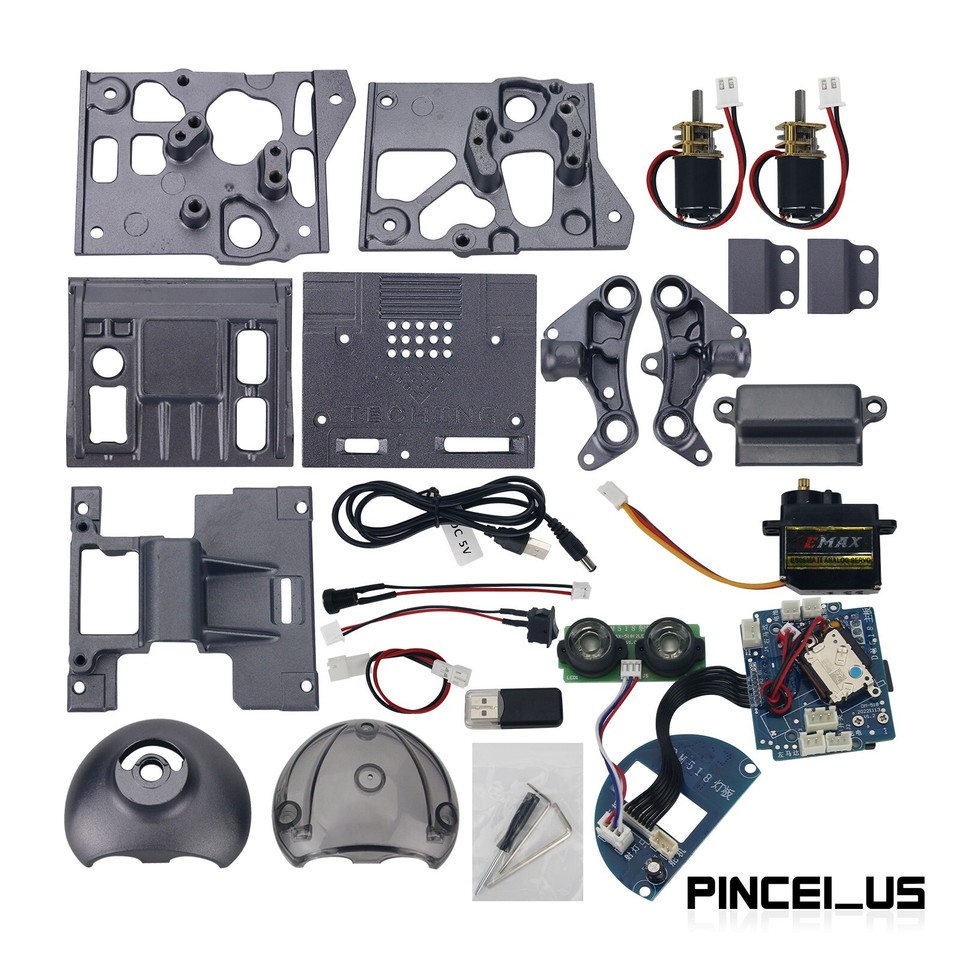 DM519 Metal Robot Model Kit Unassembled Supports Phone APP Remote ...