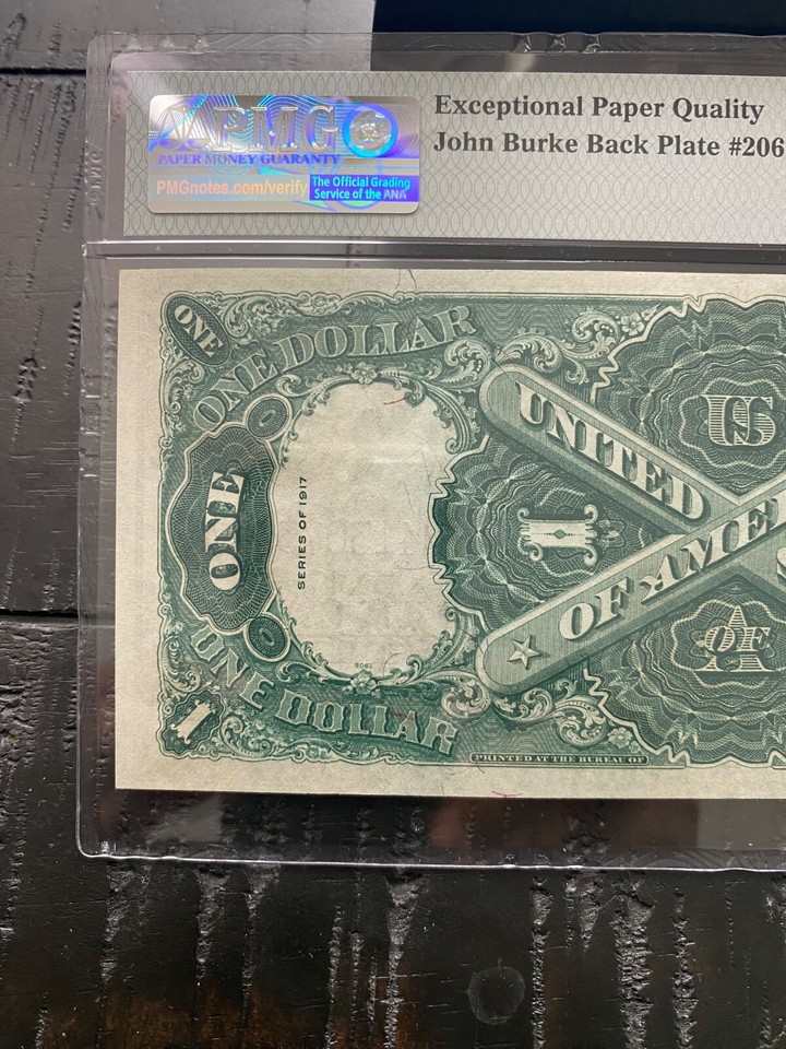 Fr. 38m 1917 $1 MULE Note PMG AU55EPQ | eBay