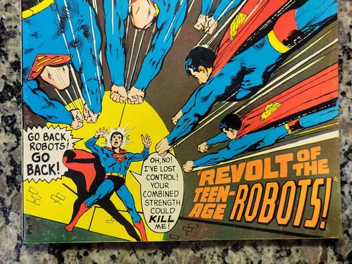SUPERBOY #155, VF- (7.5), 1969, DC, "Revolt of the Teen-Age Robots ...