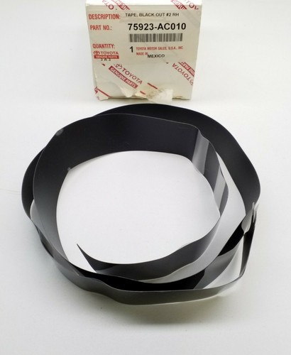 75923-AC010 Toyota Black Out Tape #2 RH Fits Avalon 2005 To 2012 | eBay