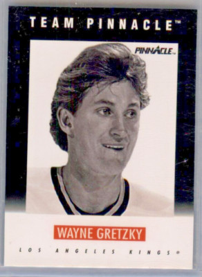 1991-92 Pinnacle Team Pinnacle Wayne Gretzky #B-11 LOS ANGELES KINGS | eBay