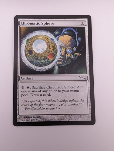 Magic the Gathering CHROMATIC SPHERE Mirrodin MTG | eBay