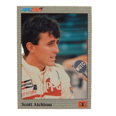 Indy 500 Scott Atchison Indy Car World Series Trading Card #56 | eBay