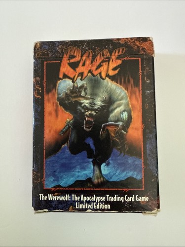 Rage the Werewolf The Apocalypse Limited Edition Starter Deck Trading ...