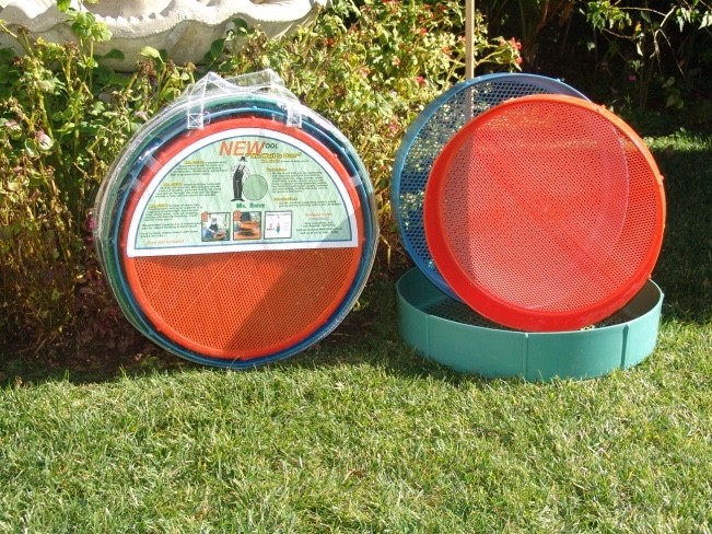 Gardening Sieve Soil Sifter Tool Mr. Sieve (Set Of 3) | eBay