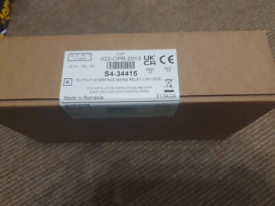 Gent S4-34415 Interface Output & Mains Relay & Enclosure - FREE POSTAGE ...