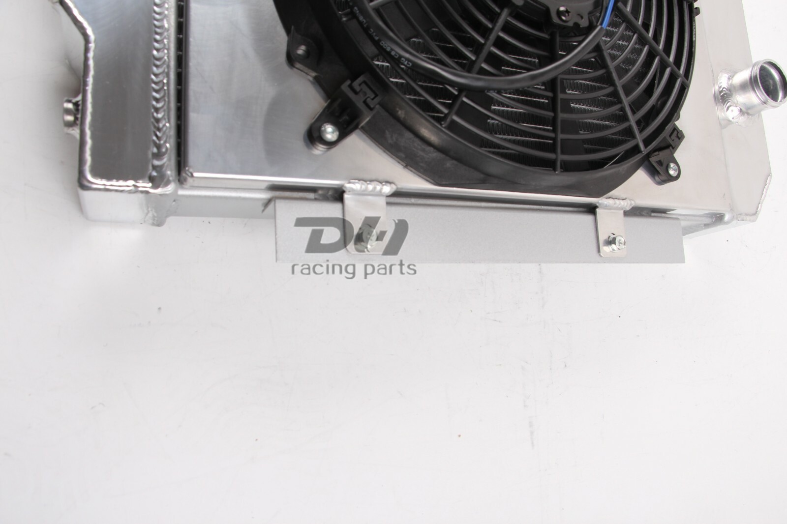 ALUMINUM RADIATOR SHROUD&FANS FIT 72-86 JEEP Scrambler Series CJ5 CJ6 ...