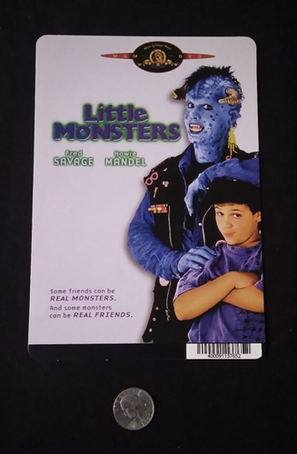 Little Monster - BlockBuster Video Movie Backer Card MINI ARTPOSTER 5.5 ...