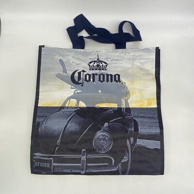 Corona Beer Reusable Shopping Grocery Tote VW Bug Surfboard Beach Eco ...