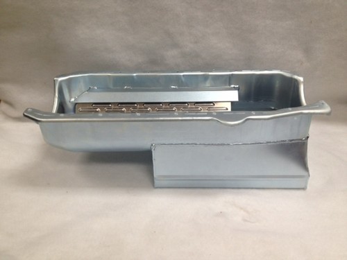 Champ Pans CP57LTRB, One Zinc Steel Sbc Claimer Oil Pan W/Lt 86 & Newer ...