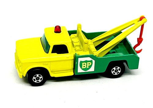 Matchbox Lesney Superfast 13 Dodge Wreck Truck in yellow & green 'BP ...