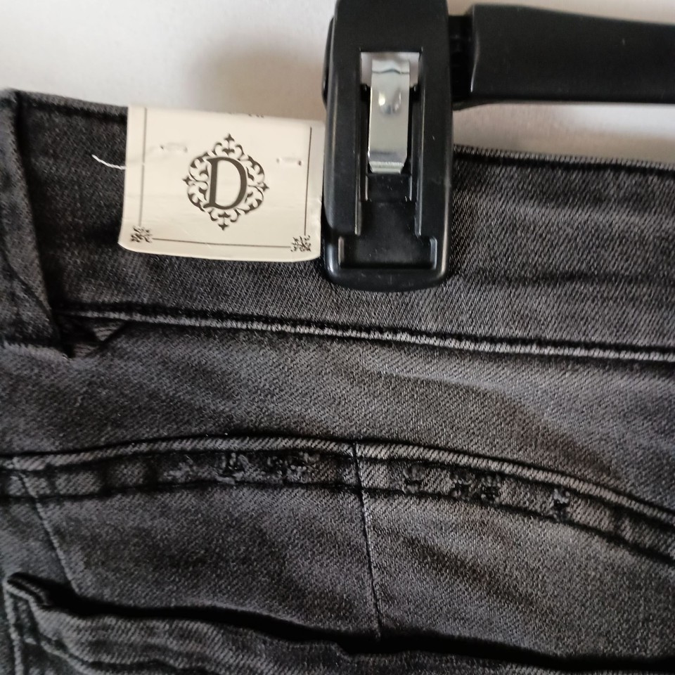 Democracy Ab Technology Black Denim Jegging Jeans 10 Mid Rise New with ...