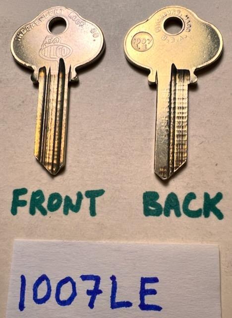 Vintage 1970s 1980s NOS ILCO 1007LE key blanks new old stock 43LE 275LE ...