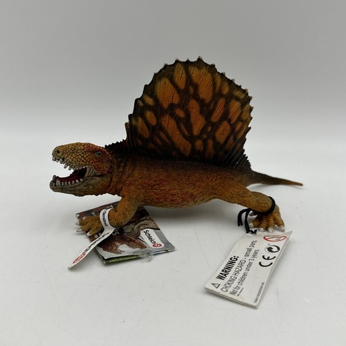 Schleich Dinosaur Dimetrodon Figure W Tags & Movable Mouth | eBay