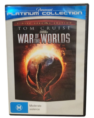 2 x disc Paramount Platinum Collection DVD - War of the worlds - Tom ...