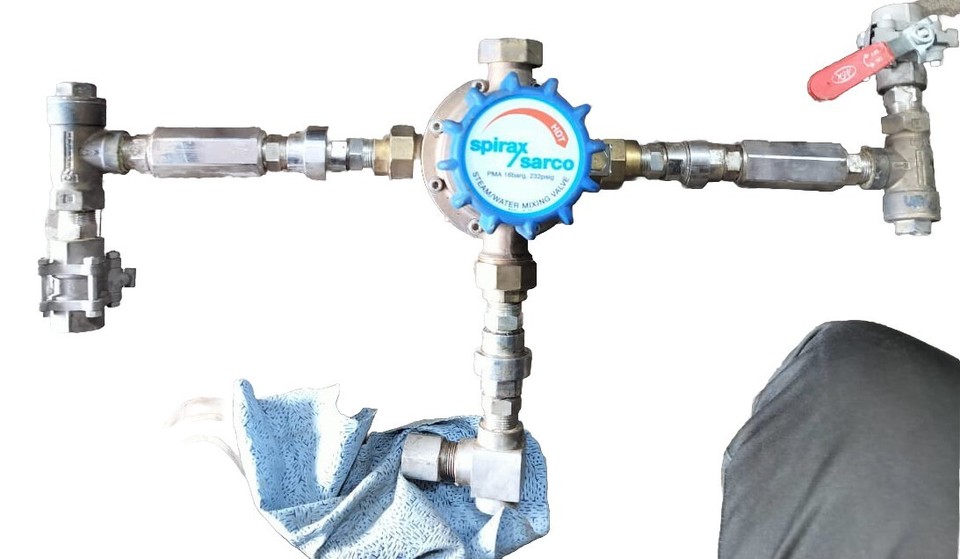 Spirax Sarco Regulator Steam Water Mixing Station Valve PMA 16barg ...