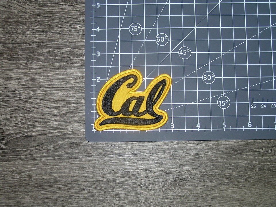 California CAL Golden Bears University Embroidered Iron On Patch 3" x 2.25" | eBay