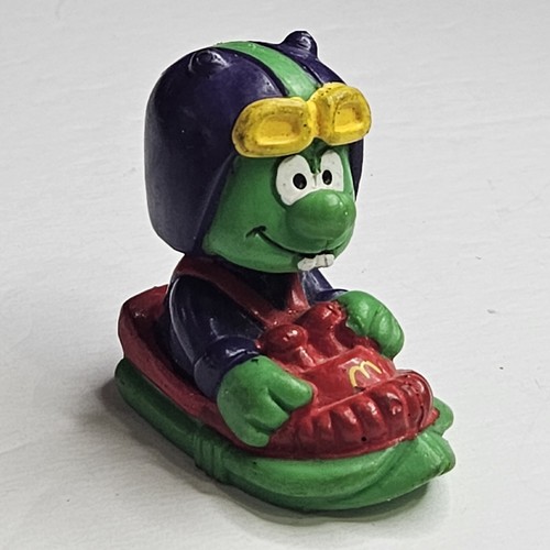 1984 McDonalds 2" Bobsled Astrosnik Happy Meal PVC Toy Bully Figure | eBay