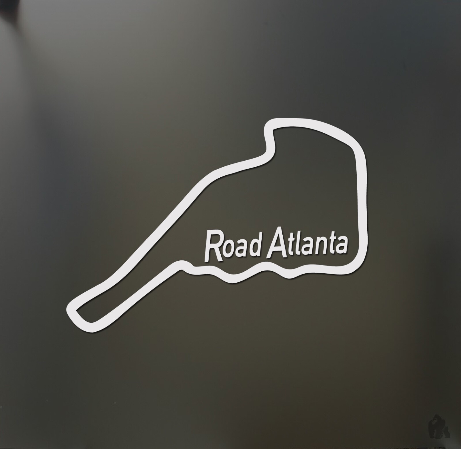 Road Atlanta sticker JDM BMW champcar AER WRL race car track window ...