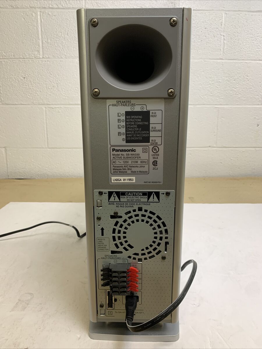 PANASONIC Model SB-WA330 Active Powered Subwoofer! | eBay PANASONIC Model SB-WA330 Active Powered Subwoofer! | eBay