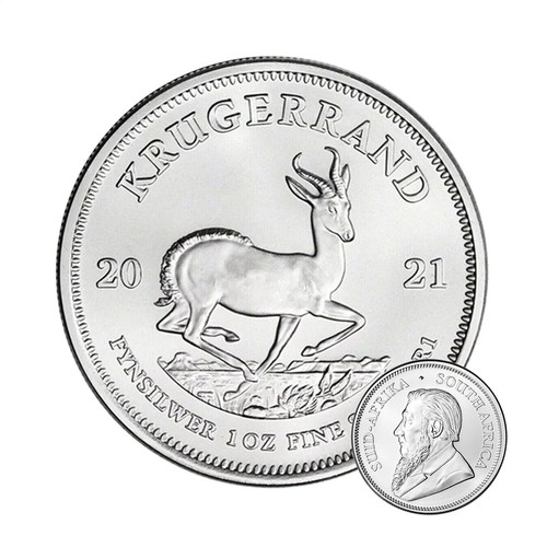 2021 South Africa 2 oz Silver Krugerrand Proof R2 Coin GEM Proof | eBay